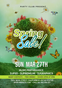 Spring filling Template | PosterMyWall