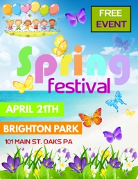 Spring flyer template | PosterMyWall