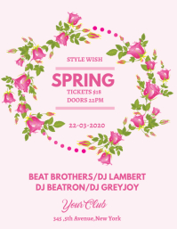 spring flyer template | PosterMyWall
