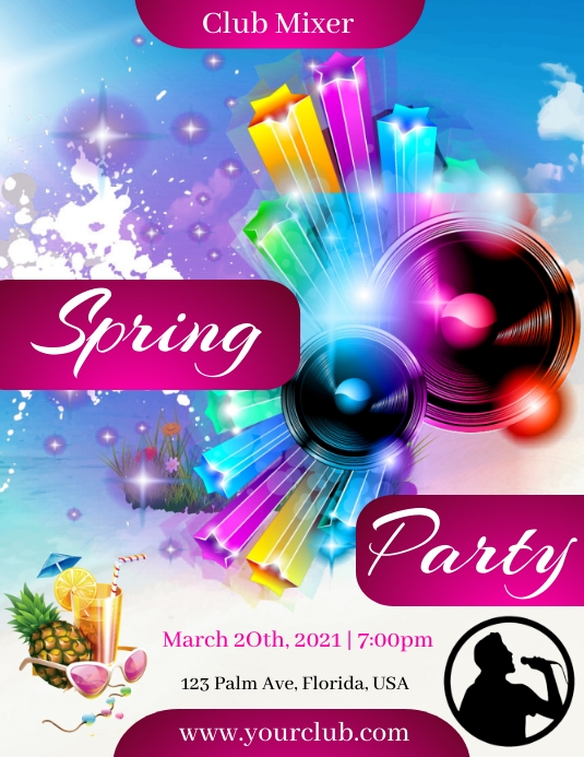 Spring flyer template | PosterMyWall