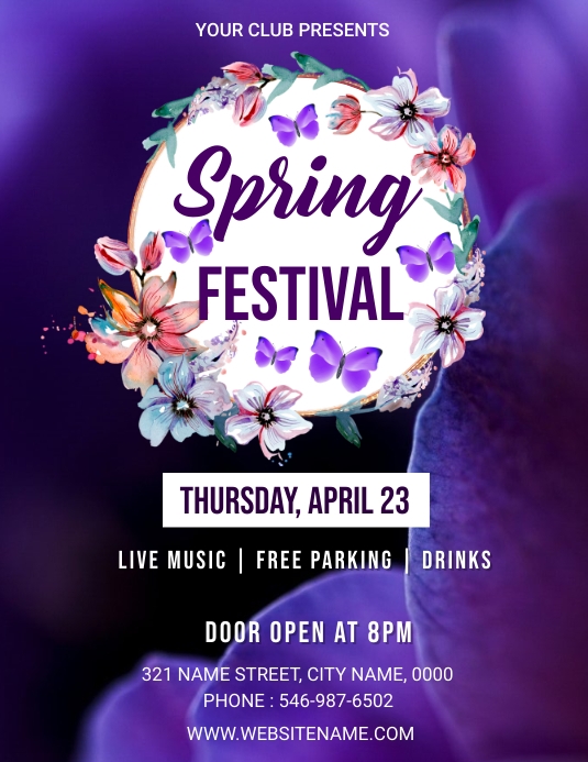 Spring flyer template | PosterMyWall