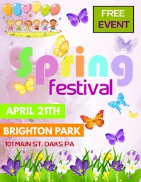 Spring flyer template | PosterMyWall