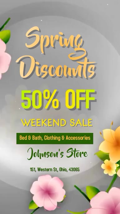 Copy of Spring flyer template | PosterMyWall