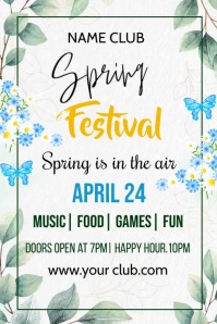 Spring Break Camp Flyer Template | PosterMyWall