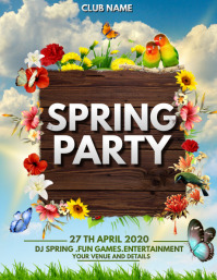 Spring flyers Template | PosterMyWall