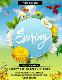 Spring Template | PosterMyWall