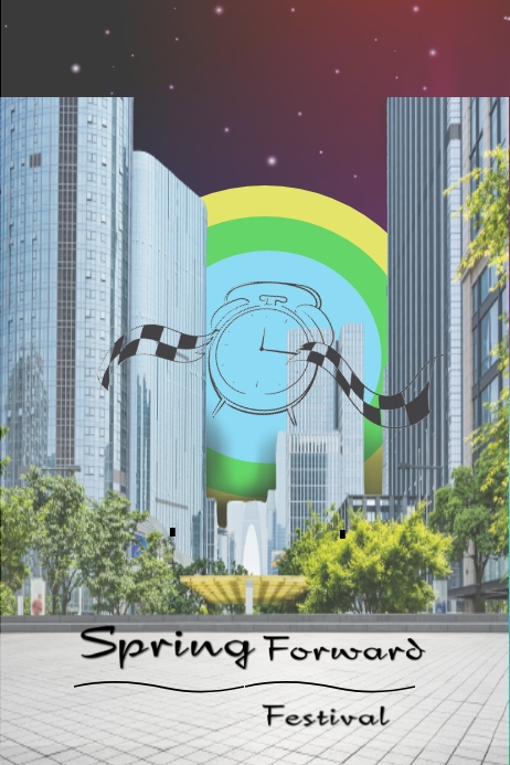 Spring forward Template | PosterMyWall