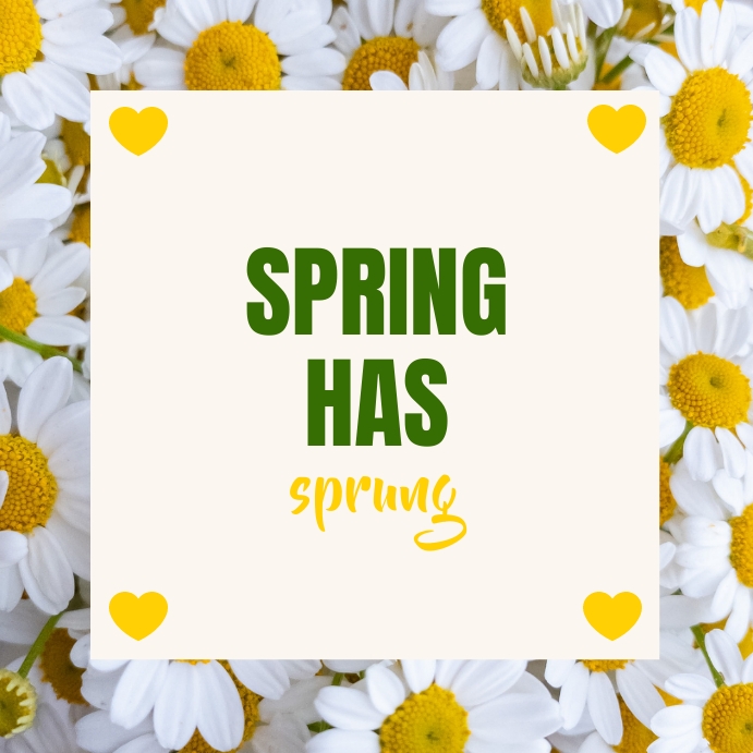 Spring Instagram Template | PosterMyWall