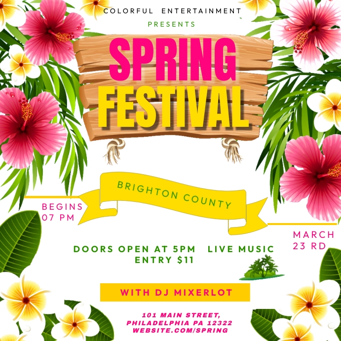 Copy of Spring Instagram post | PosterMyWall