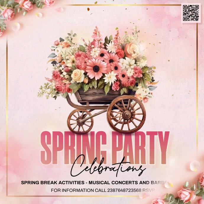 spring instagram post Template | PosterMyWall