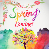SPRING INSTAGRAM POSTER Template | PosterMyWall