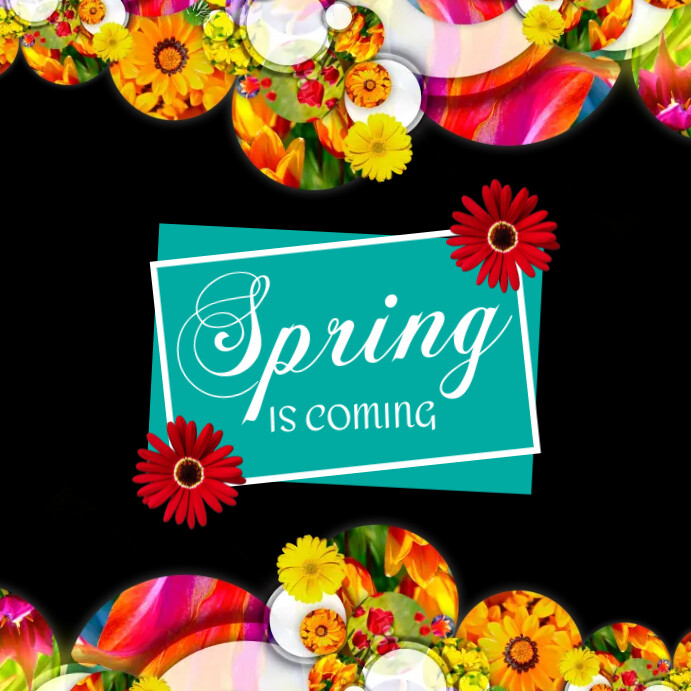 SPRING INSTAGRAM POSTER Template | PosterMyWall