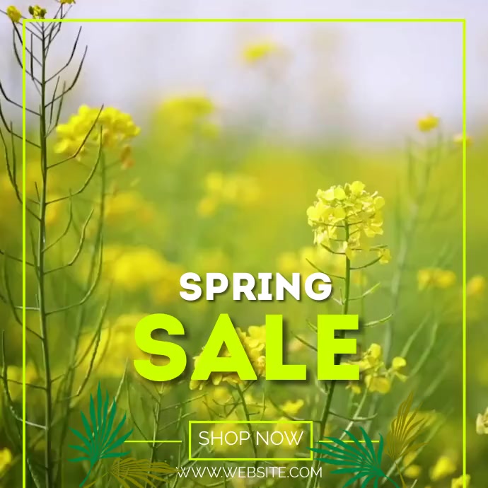 Copy of Spring into Savings Don't Miss Our Online Sal | PosterMyWall