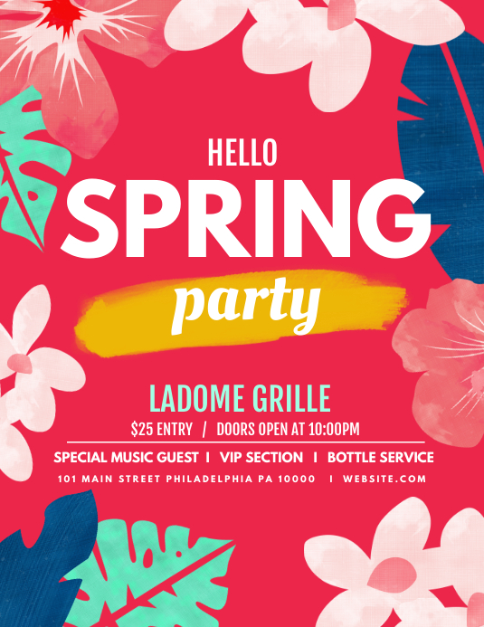 Copy of Spring Party | PosterMyWall
