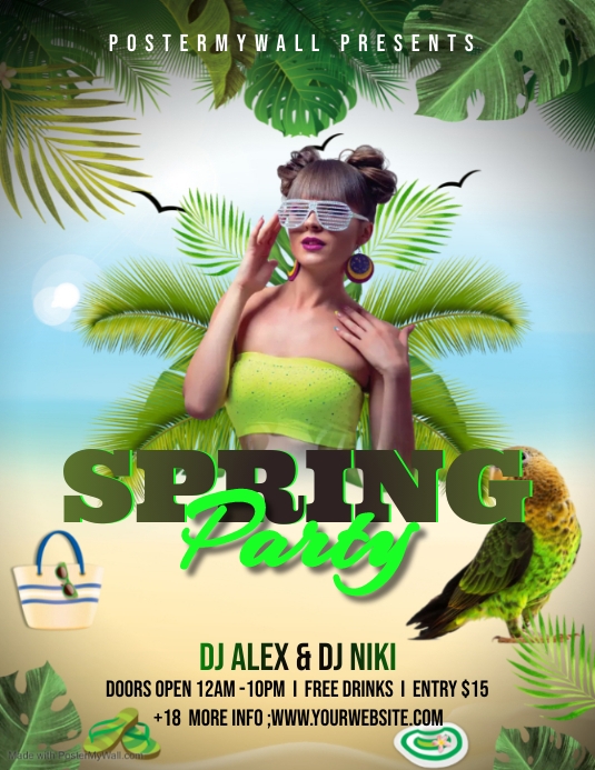 Copy of SPRING PARTY | PosterMyWall