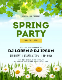 spring party Template | PosterMyWall