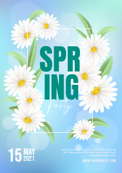 Plantilla de Spring Party Design | PosterMyWall