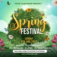 Spring Party Template | PosterMyWall