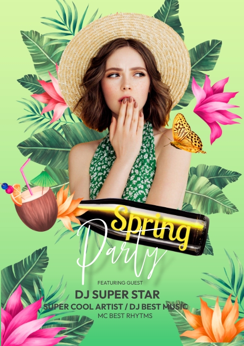Spring Party Template | PosterMyWall