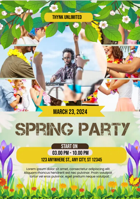 Copy of SPRING PARTY INSTAGRAM STORY | PosterMyWall