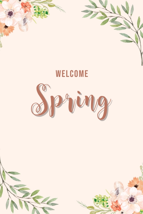 Spring Post Template | PosterMyWall