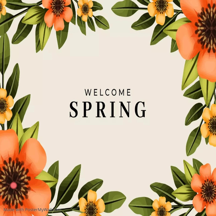 Spring poster design template | PosterMyWall