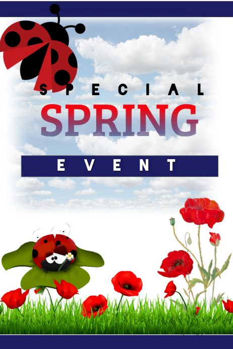 Plantilla de Primavera | PosterMyWall