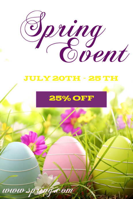 Copy of spring | PosterMyWall