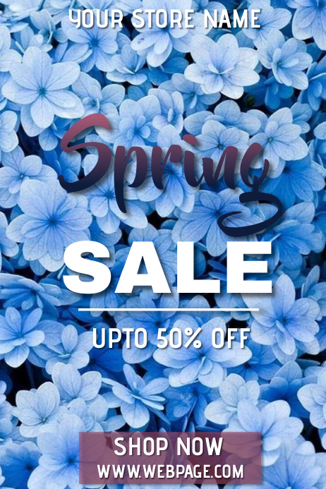 Spring retail Template | PosterMyWall