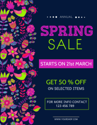 Spring Craft Vendor Event Template | PosterMyWall