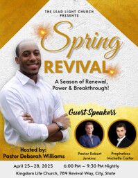 Church flyer template | PosterMyWall