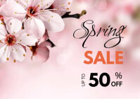 SPRING SALE AD Flyer Template | PosterMyWall