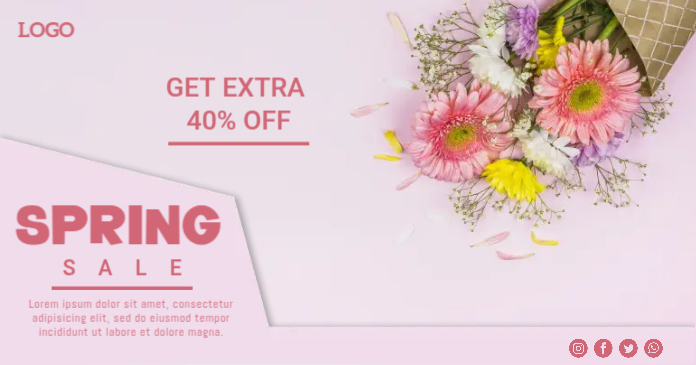 Spring Sale Ads Template | PosterMyWall