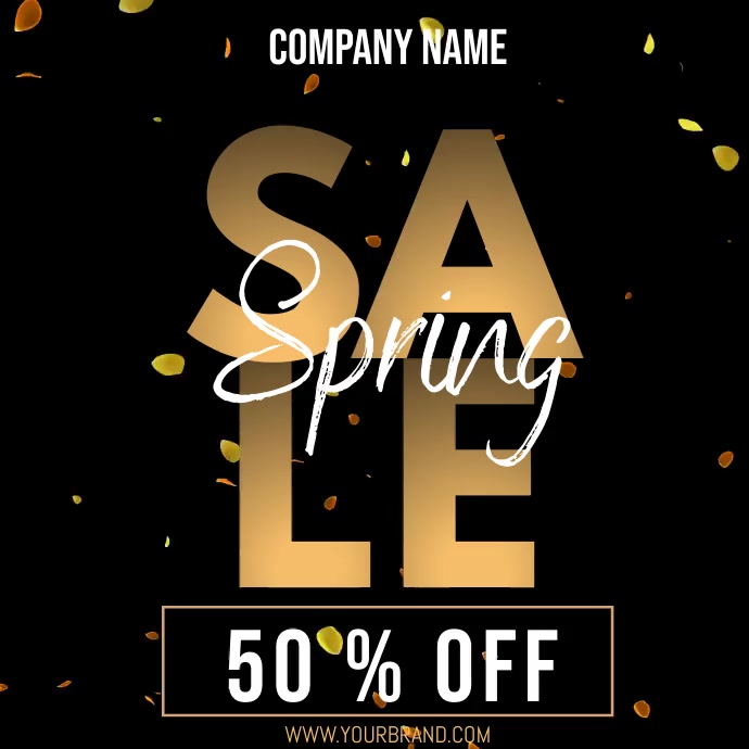 SPRING SALE ADS TEMPLATE | PosterMyWall