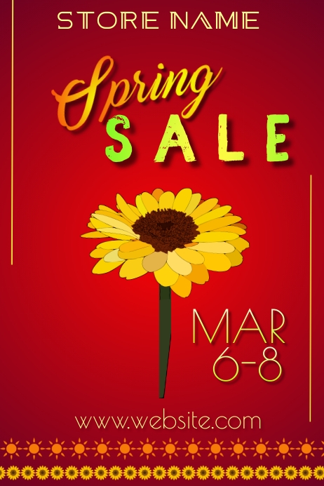 Copy of Spring Sale | PosterMyWall