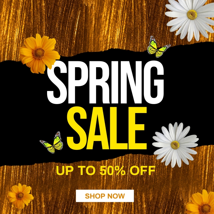 Spring Sale Template | PosterMyWall