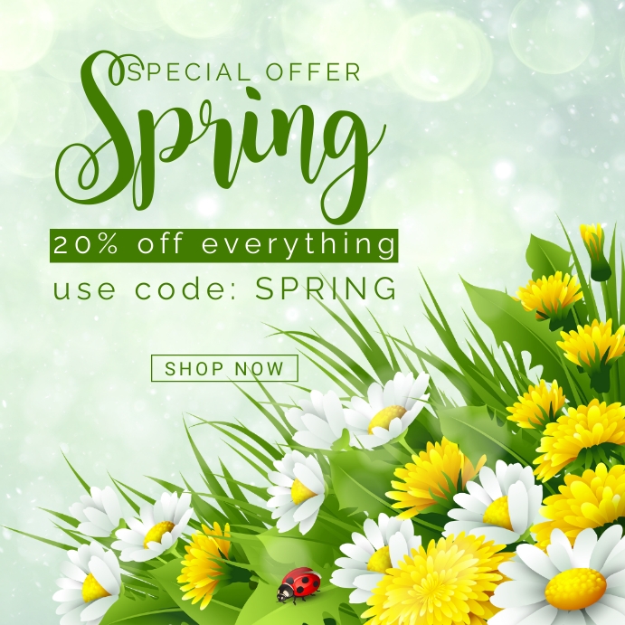 Spring Sale Template | PosterMyWall