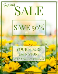 SPRING SALE Template | PosterMyWall
