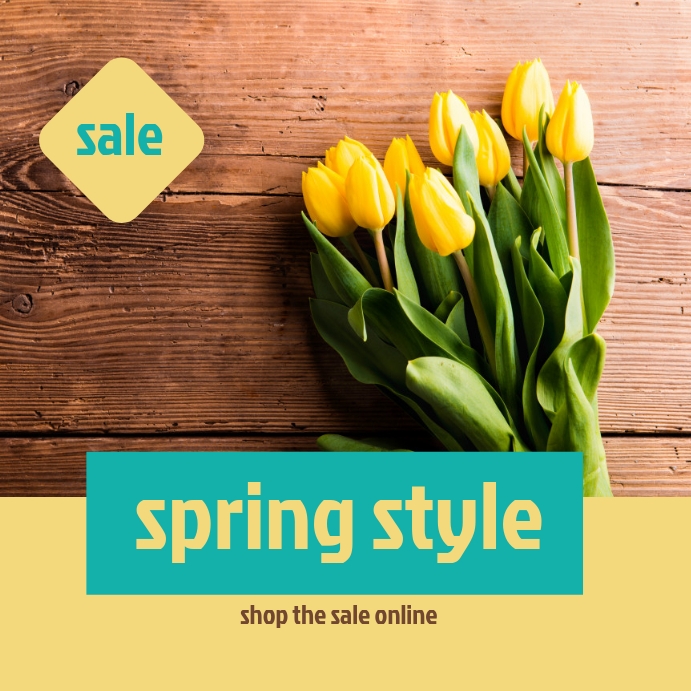 Spring Sale Design Template | PosterMyWall