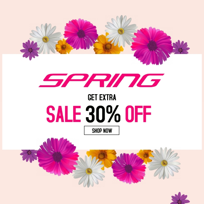 SPRING SALE Template | PosterMyWall