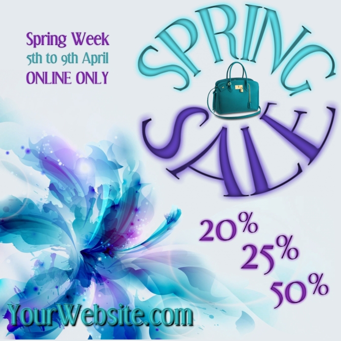 Spring Sale Template | PosterMyWall
