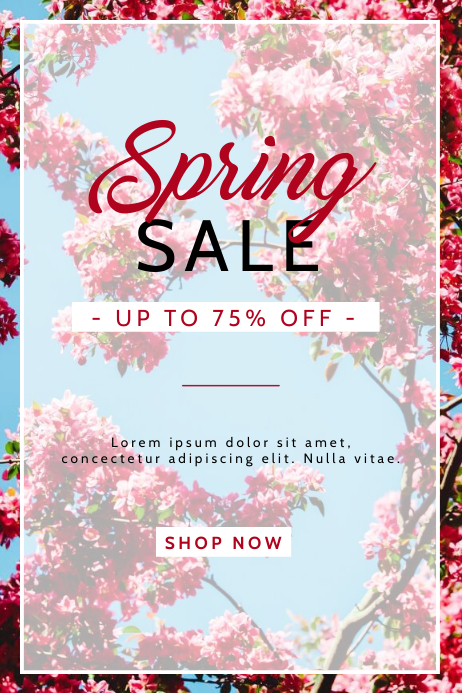 Copy of Spring Sale | PosterMyWall