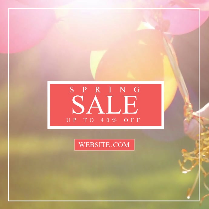 Spring sale Template | PosterMyWall