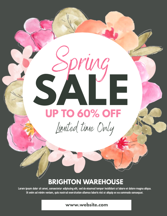 Copy of Spring sale | PosterMyWall