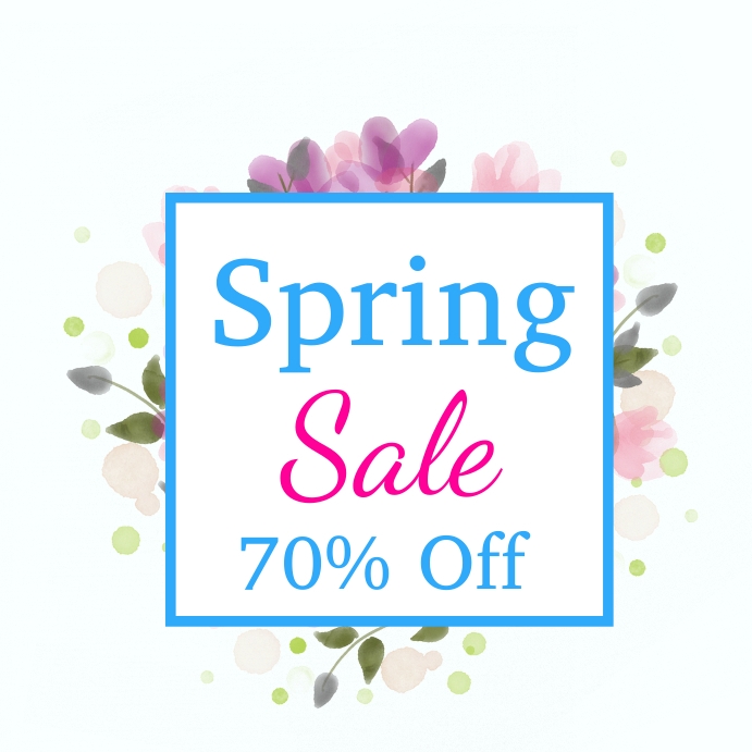 spring sale Template | PosterMyWall