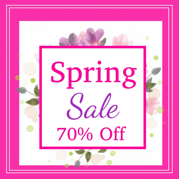 Copy of spring sale | PosterMyWall