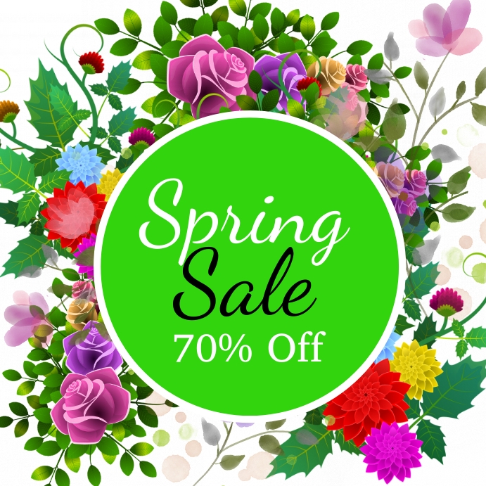 spring sale Template | PosterMyWall