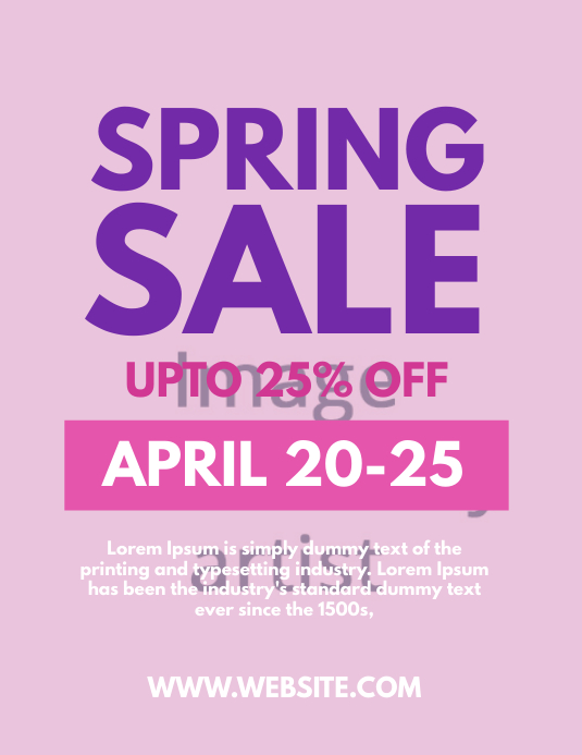 Spring Sale Template | PosterMyWall