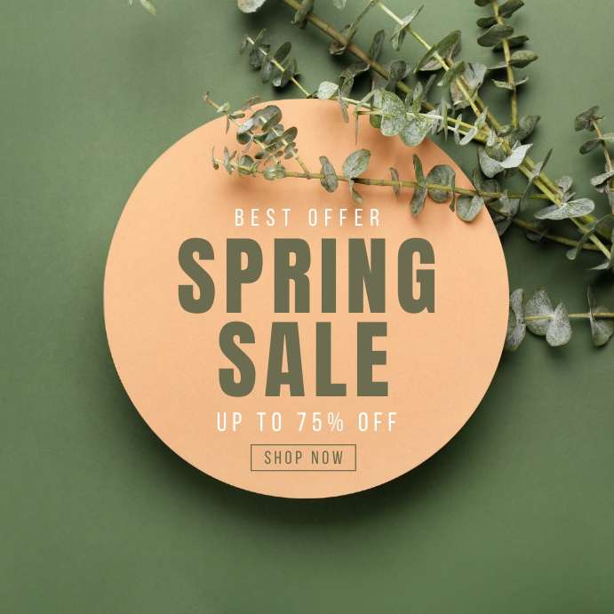 Spring Sale Template | PosterMyWall