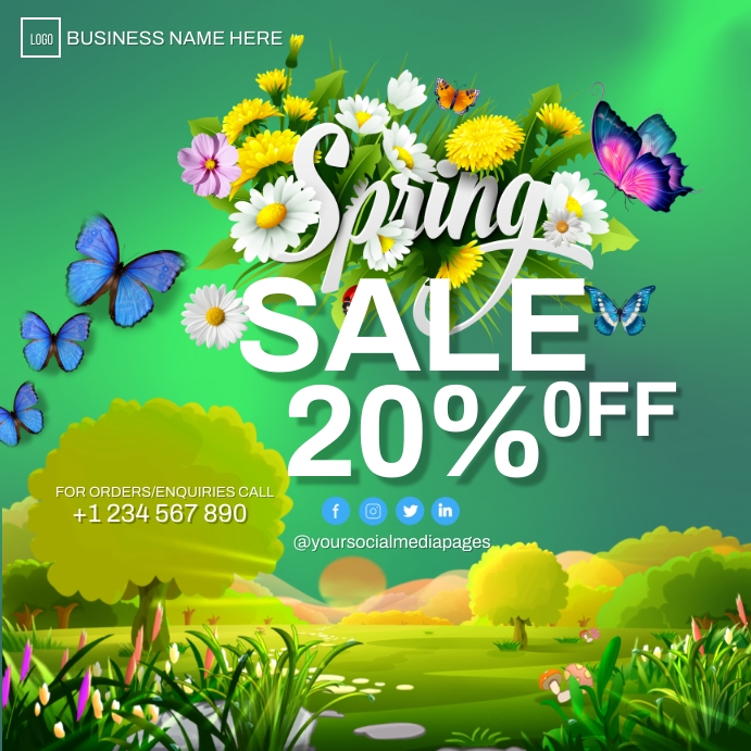 spring sale Template | PosterMyWall
